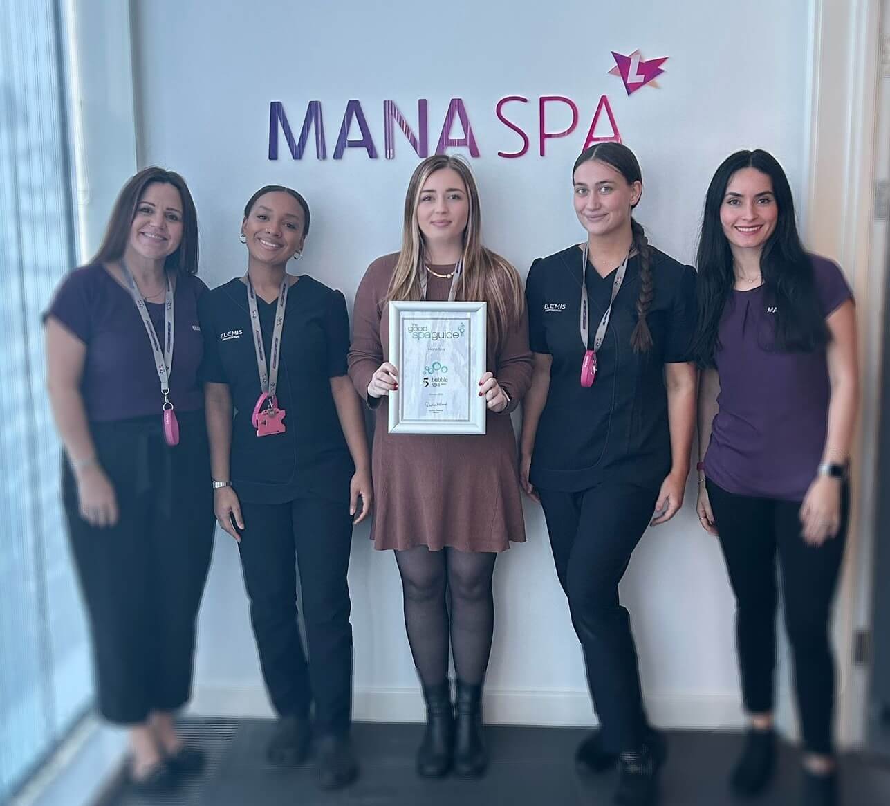 Mana Spa Gets Top Industry Rating And Nominated For spa Of Year All